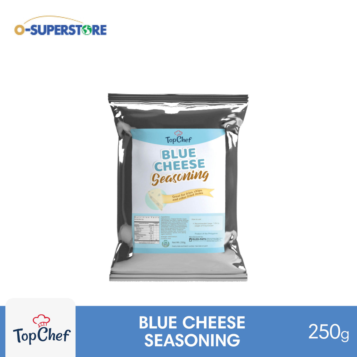 TopChef Blue Cheese Seasoning 250g — O-SUPERSTORE